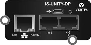 Vertiv IS-UNITY-DP SNMP / WEB / RS-485 Card — IT·hub