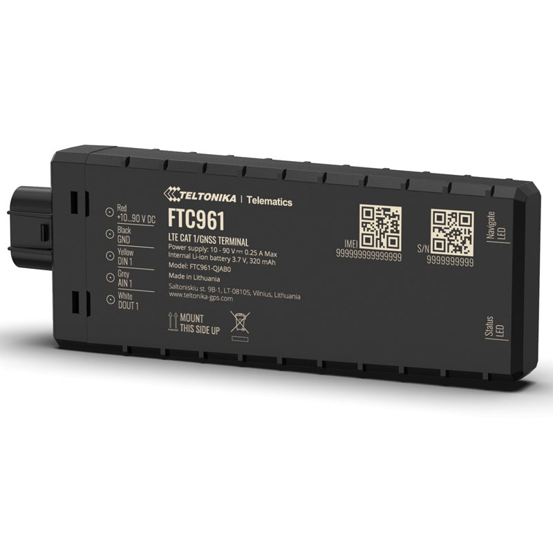 Teltonika FTC961 high voltage 4G LTE Cat 1 vehicle GPS tracker with en — IT·hub