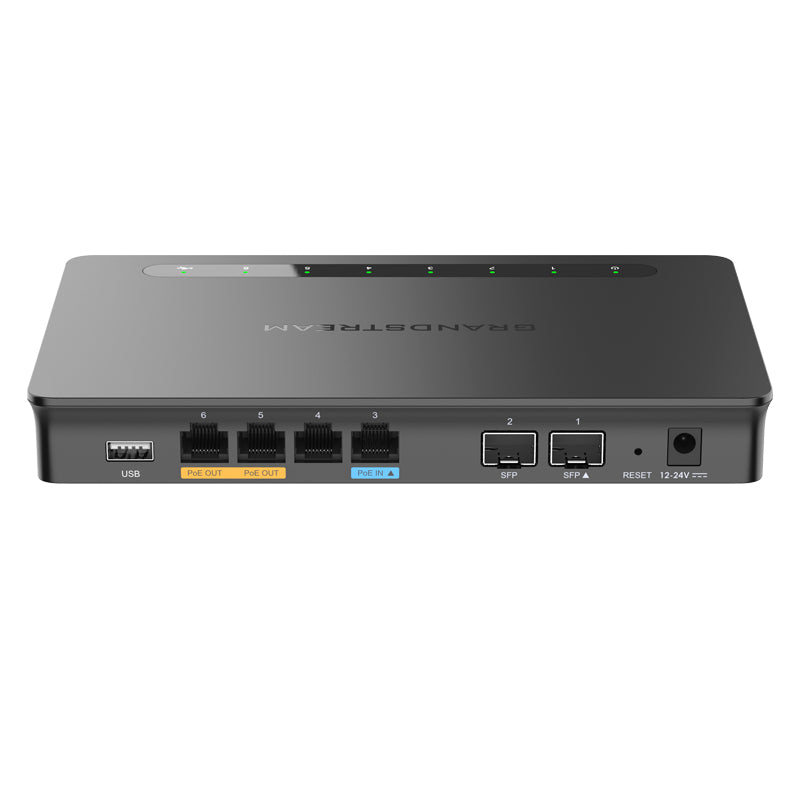 Grandstream GWN7002 Multi-WAN Gigabit VPN Router, 4 x GigE, 2 x SFP ...