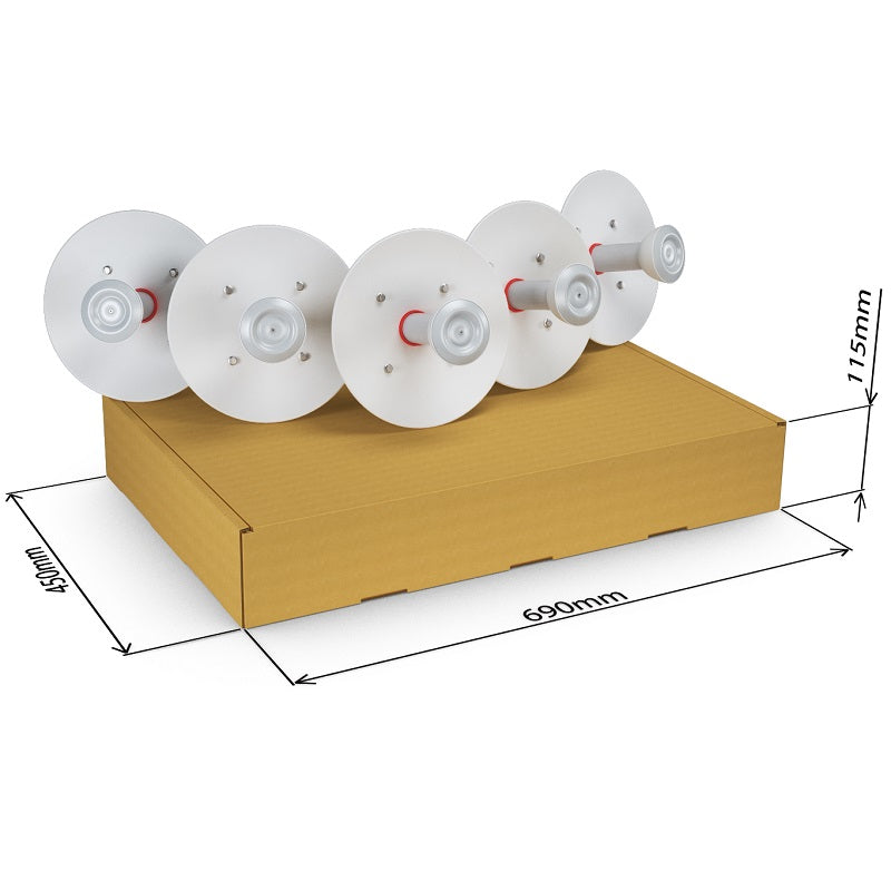 RF Elements StarterDish 21dBi UM Parabolic Dish Antenna 5-PACK — IT·hub