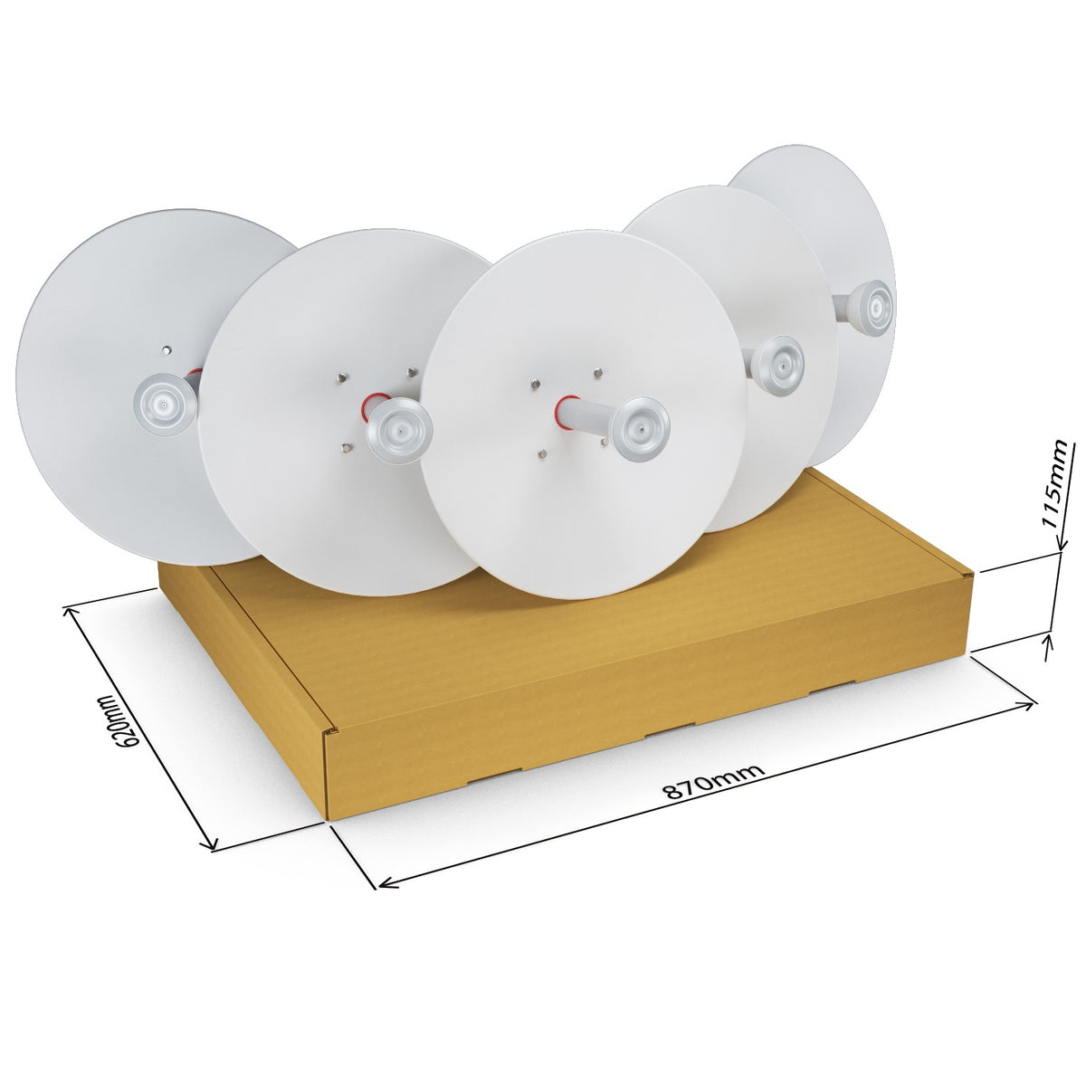 RF Elements StarterDish 27dBi UM Parabolic Dish Antenna 5-PACK — IT·hub